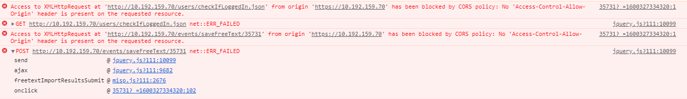 2.4.131 - Freetext import tool - the queried function returned an exception · Issue #6312 · MISP ...