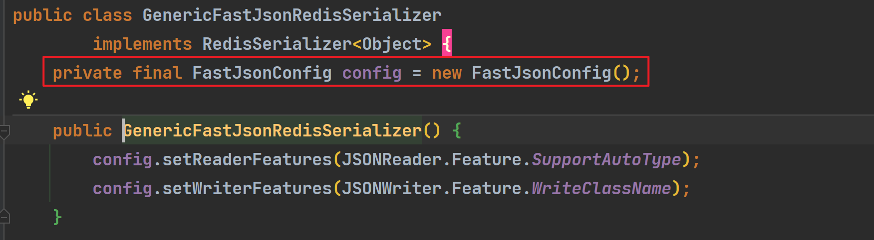 对于GenericFastJsonRedisSerializer如何设置FastJsonConfig[QUESTION] · Issue #1843 · alibaba/fastjson2 ...