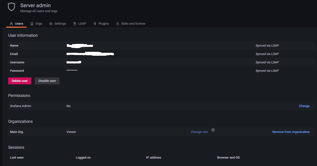 Grafana 9.1.4 admin could not add organization to user · Issue #55077 · grafana/grafana · GitHub