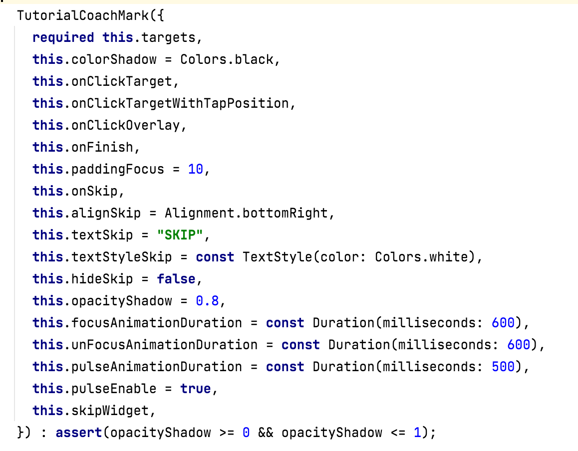 skipText is not visible in version 1.2.6 · Issue #147 · RafaelBarbosatec/tutorial_coach_mark ...