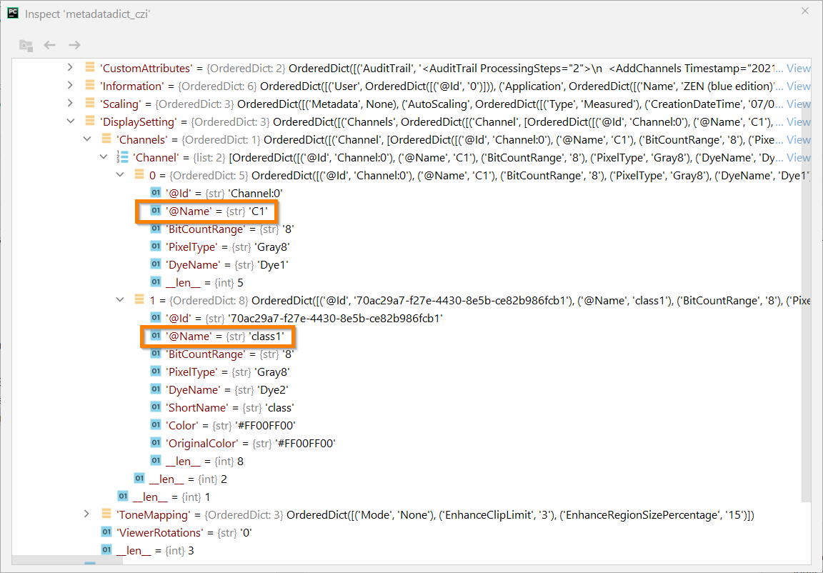 KeyError 'Name' when reading CZI image · Issue #279 · AllenCellModeling/aicsimageio · GitHub