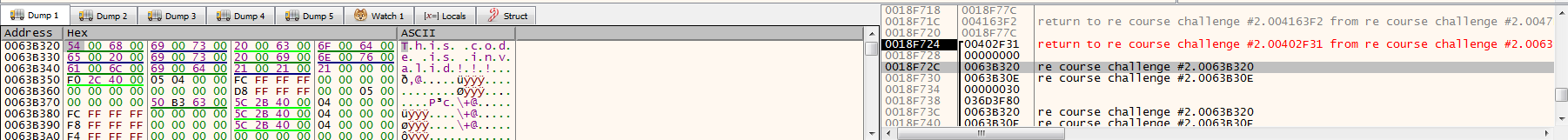 Stack and CPU Window not showing ASCII characters/strings · Issue #3003 ...