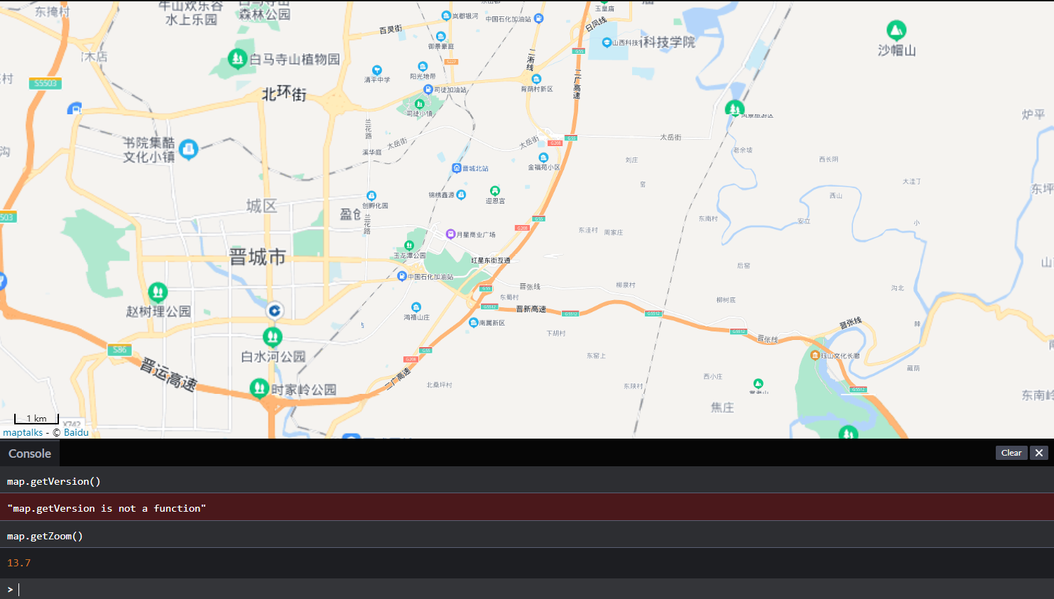 百度地图作为底图，在缩放不变的情况下，平移地图，出现不连续的情况 · Issue #1540 · maptalks/maptalks.js · GitHub