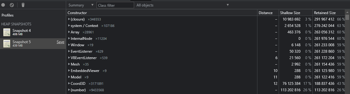Context and Closure Memory Leaks · Issue #321 · kovacsv/Online3DViewer · GitHub