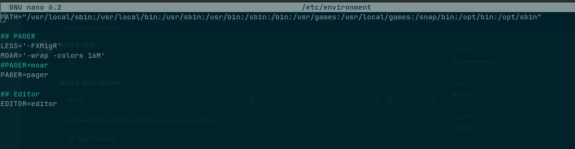 How can I make micro look like Nano (with colors)? · Issue #3028 ...