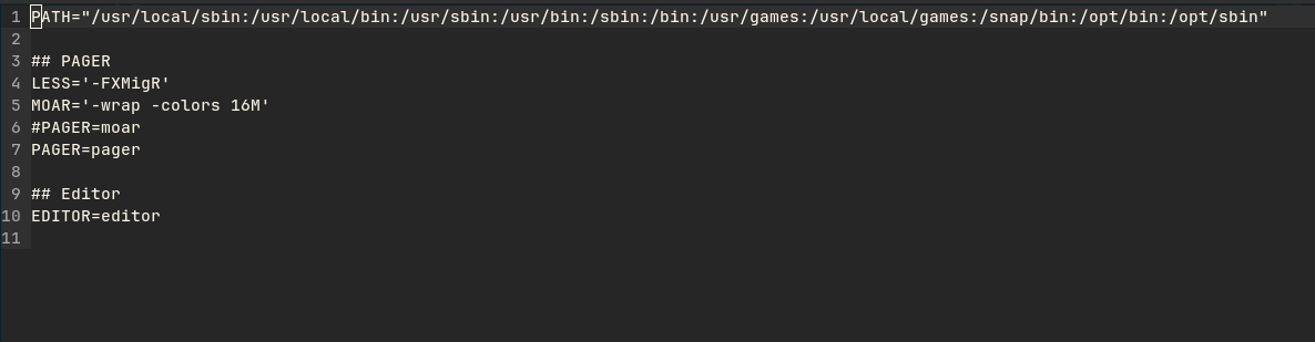 How can I make micro look like Nano (with colors)? · Issue #3028 · zyedidia/micro · GitHub