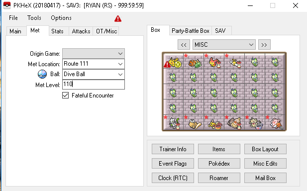 Showdown Importing Crashes on Gens 3 and 4 · Issue #1904 · kwsch/PKHeX · GitHub