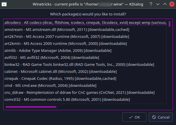 Kdialog is being used instead of Zenity · Issue #1881 · Winetricks/winetricks · GitHub