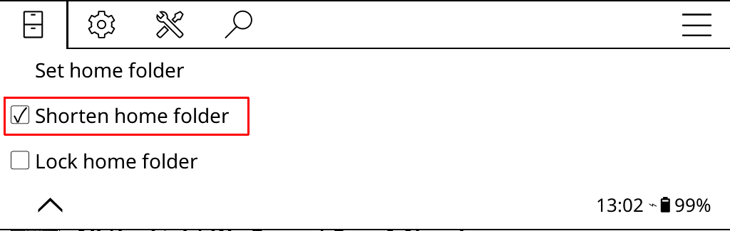 Book information: No folder information available when "Shorten home folder" is enabled · Issue ...