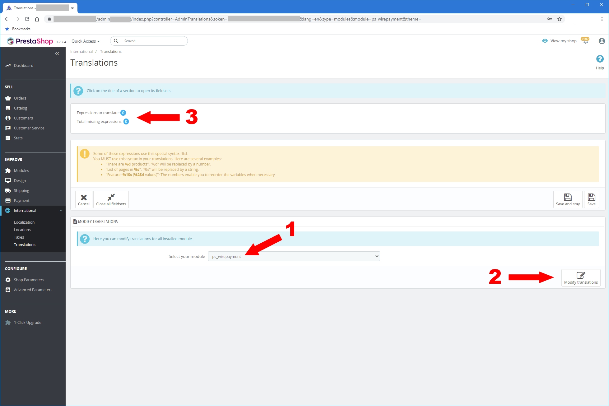 Translations - WirePayments module - missing entries · Issue #25041 · PrestaShop/PrestaShop · GitHub