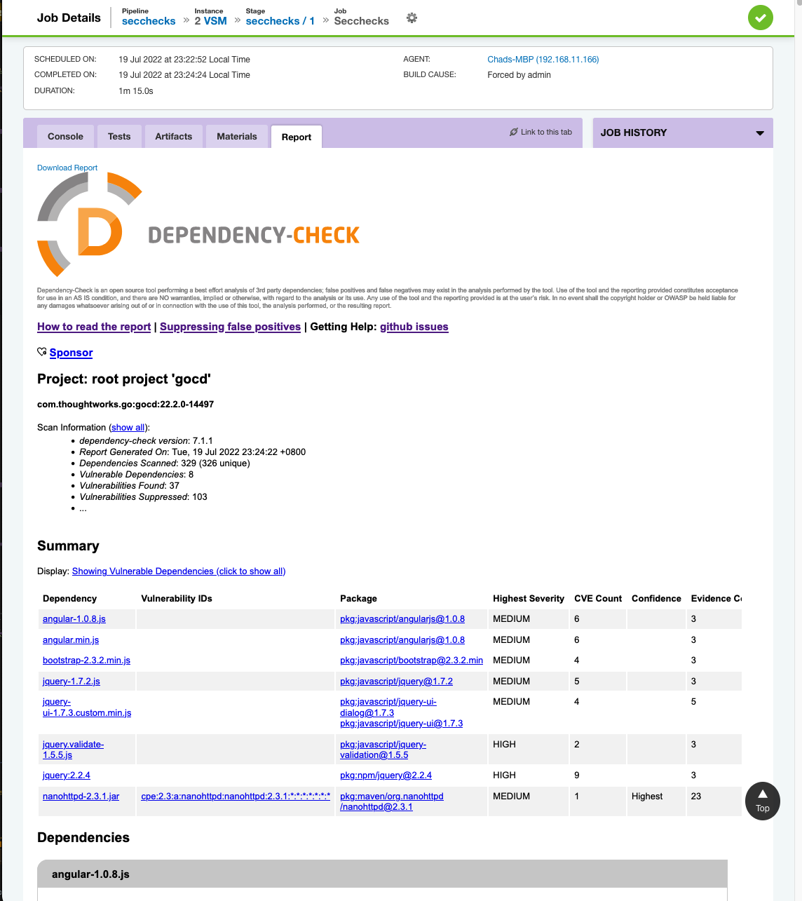 Failed to execute 'getComputedStyle' on 'Window' (Custom Tab, HTML file) · Issue #10610 · gocd ...