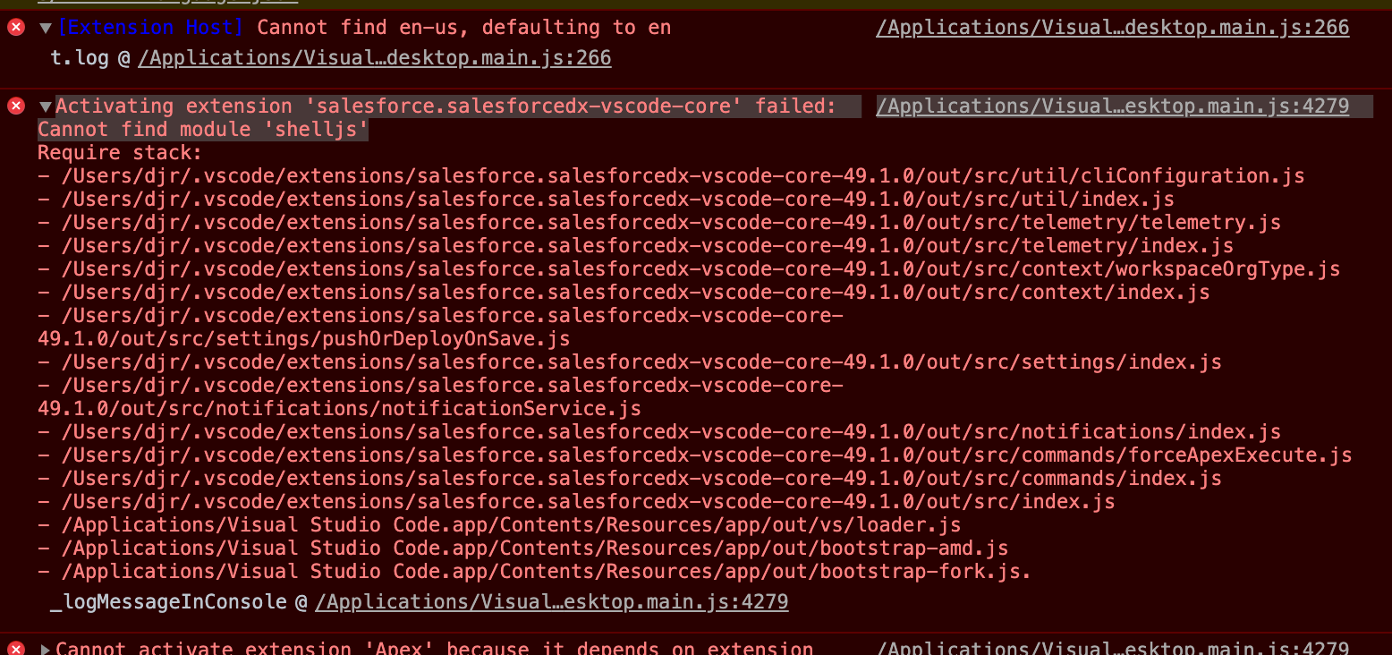 command 'sfdx.force.project.create' not found · Issue #1670 · forcedotcom/salesforcedx-vscode ...
