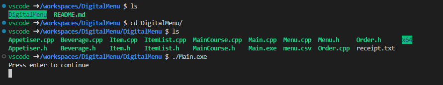 GitHub - JosesChan/DigitalMenu: Assignment demonstrating object orientated programming and smart ...
