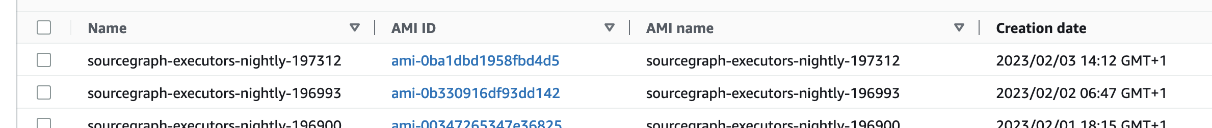 Cleanup nightly AMIs · Issue #46786 · sourcegraph/sourcegraph · GitHub