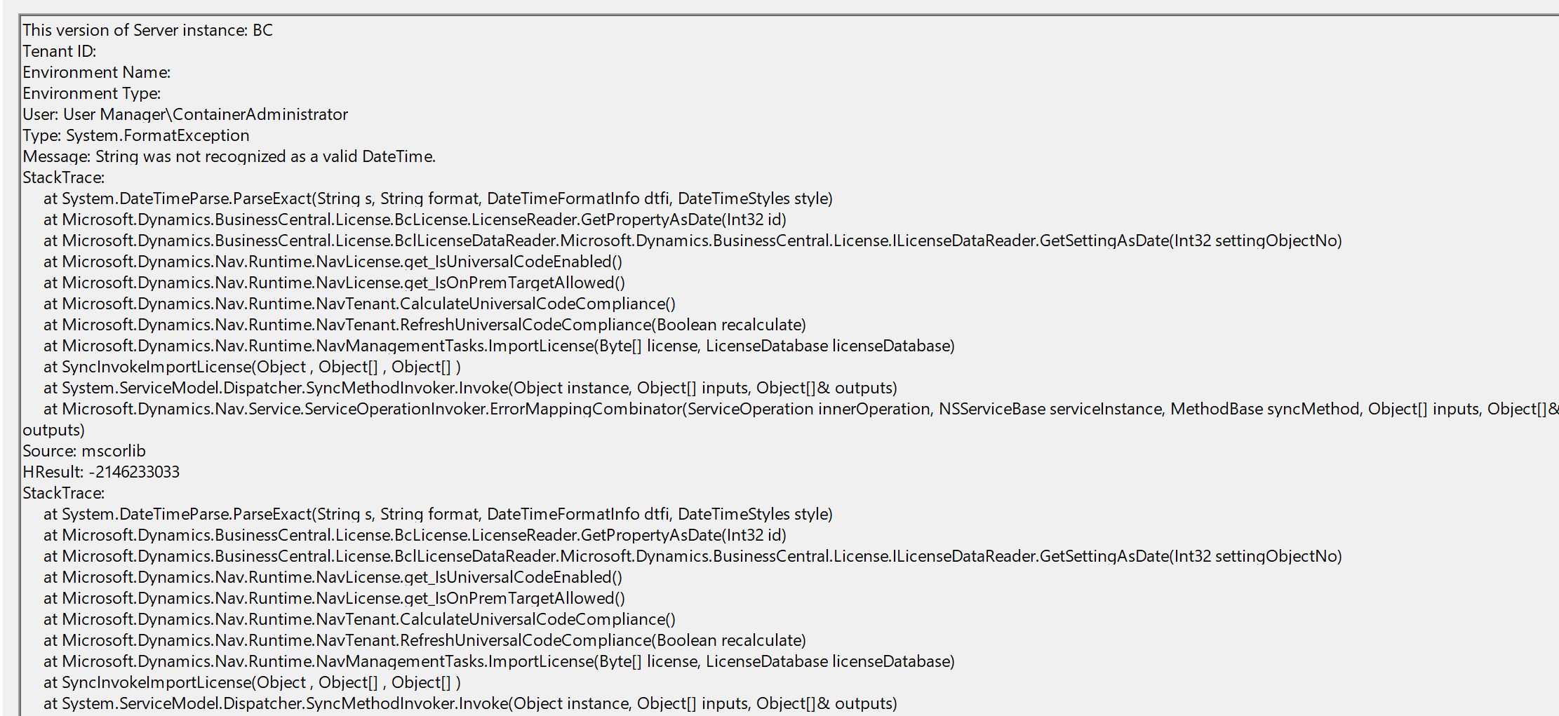 New-BCContainer fails with nextMinor artifact · Issue #2698 · microsoft/navcontainerhelper · GitHub