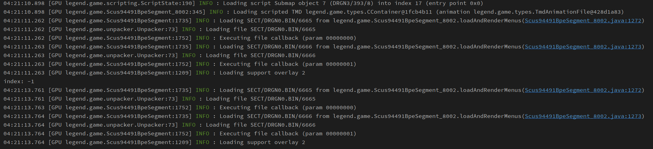 Crash when leaving Menu · Issue #304 · Legend-of-Dragoon-Modding/Severed-Chains · GitHub