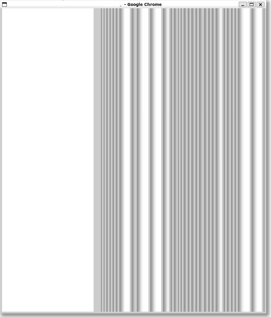 Chrome shows transparent (click through) window in when running ...