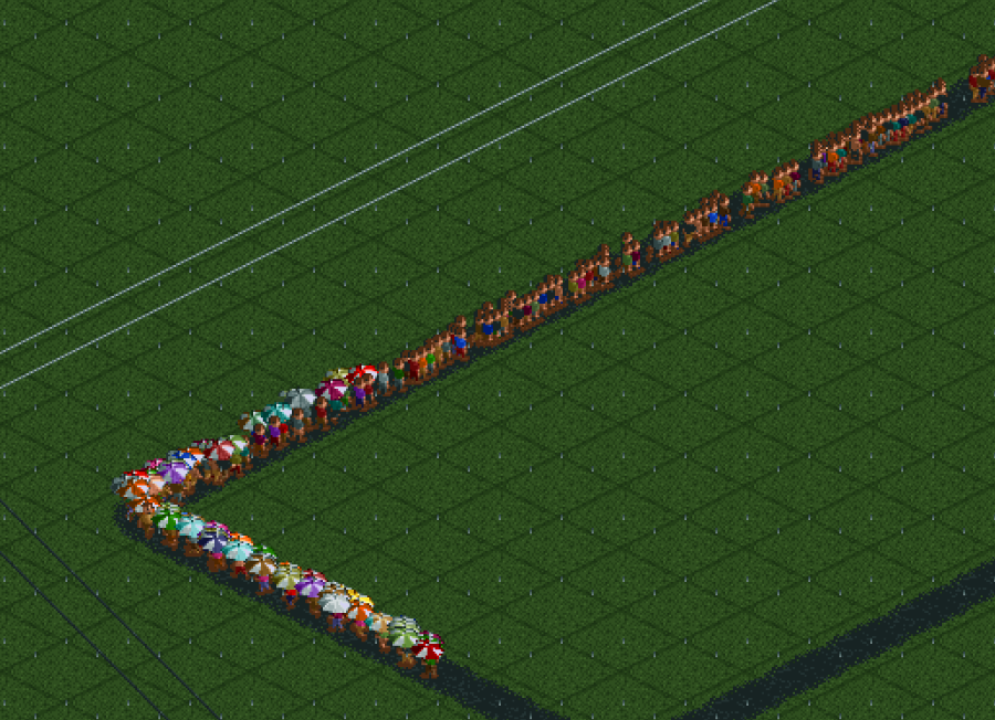 Guests Consider Paths Under Chairlift Track To Be Covered · Issue 18562 · Openrct2openrct2