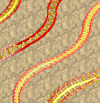 supports poke through Mine Ride track in wide curves · Issue #18674 · OpenRCT2/OpenRCT2 · GitHub