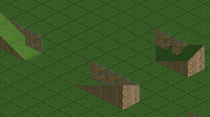 Walls, fences, edge scenery bleed through cliff of sloped terrain · Issue #20159 · OpenRCT2 ...