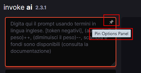 [bug]: Pin Options Panel translation missing in v2.3.1 · Issue #2797 · invoke-ai/InvokeAI · GitHub