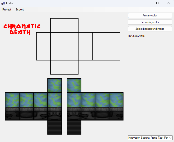 GitHub - thoricelli/Innovation-Uniform-Editor: A program to easily ...