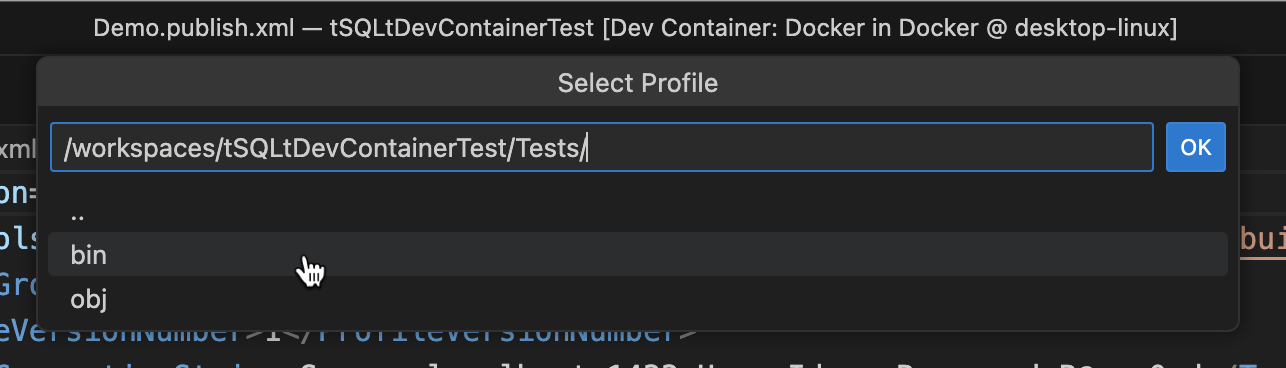 Publish With Publish Profiles Is Broken In Dev Containers · Issue 22953 · Microsoft