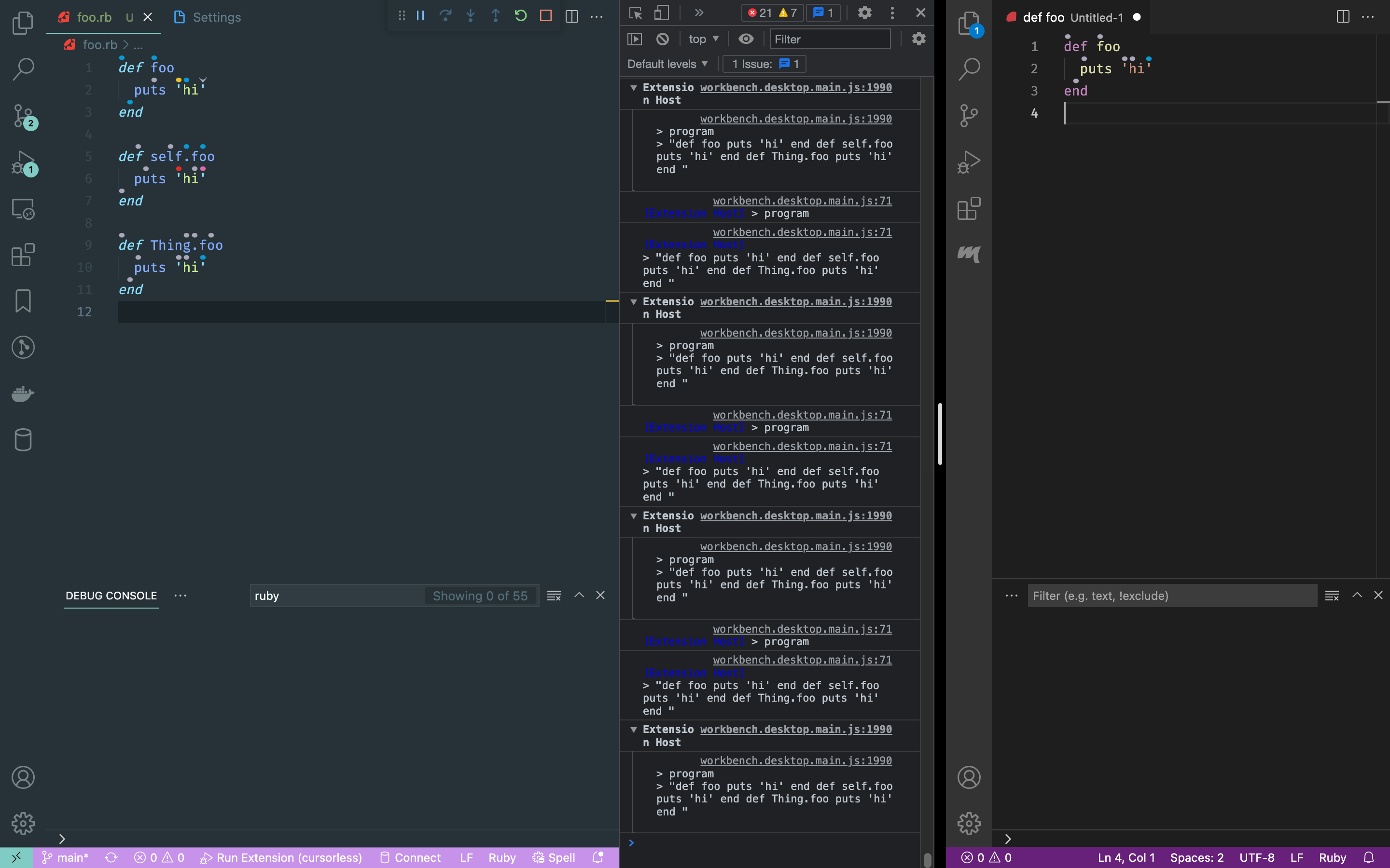 Scope `funk` Doesnt Match On Class Methods Ruby · Issue 760 · Cursorless Devcursorless · Github