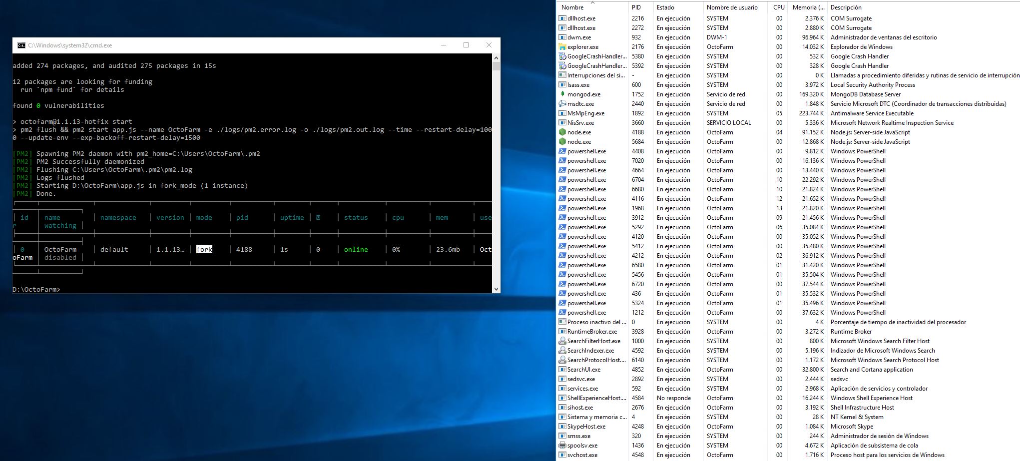 OctoFarm gets progressively sluggish with use, and must be sudo reboot every few hours. · Issue ...