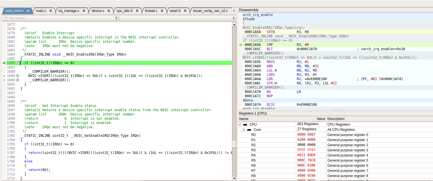 irq_enable() doesn’t support enabling NVIC IRQ number more than 127 · Issue #41012 ...