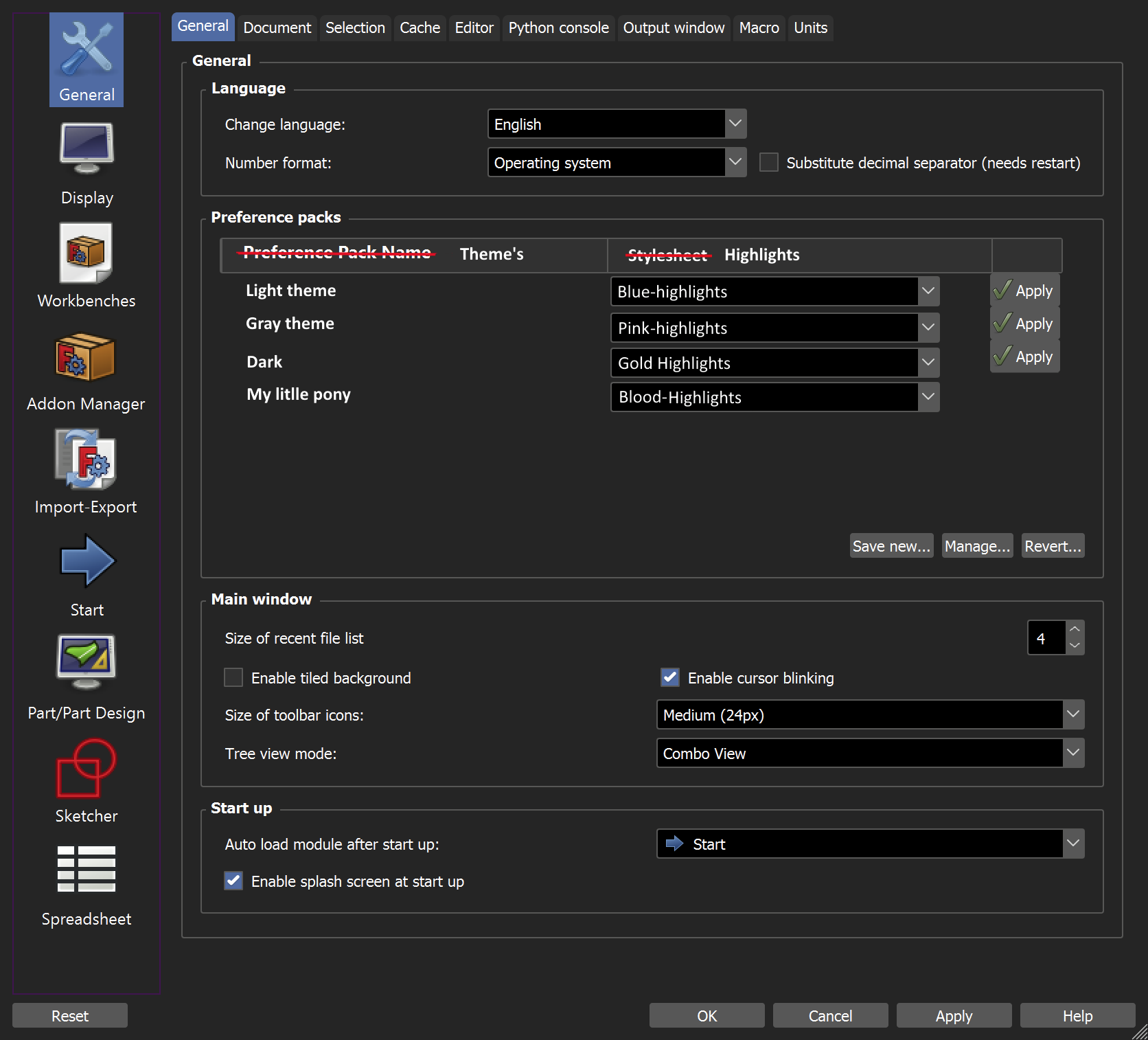 Problem Users Dont Understand Stylesheets Vs Preference Packs · Issue 7640 · Freecadfreecad 