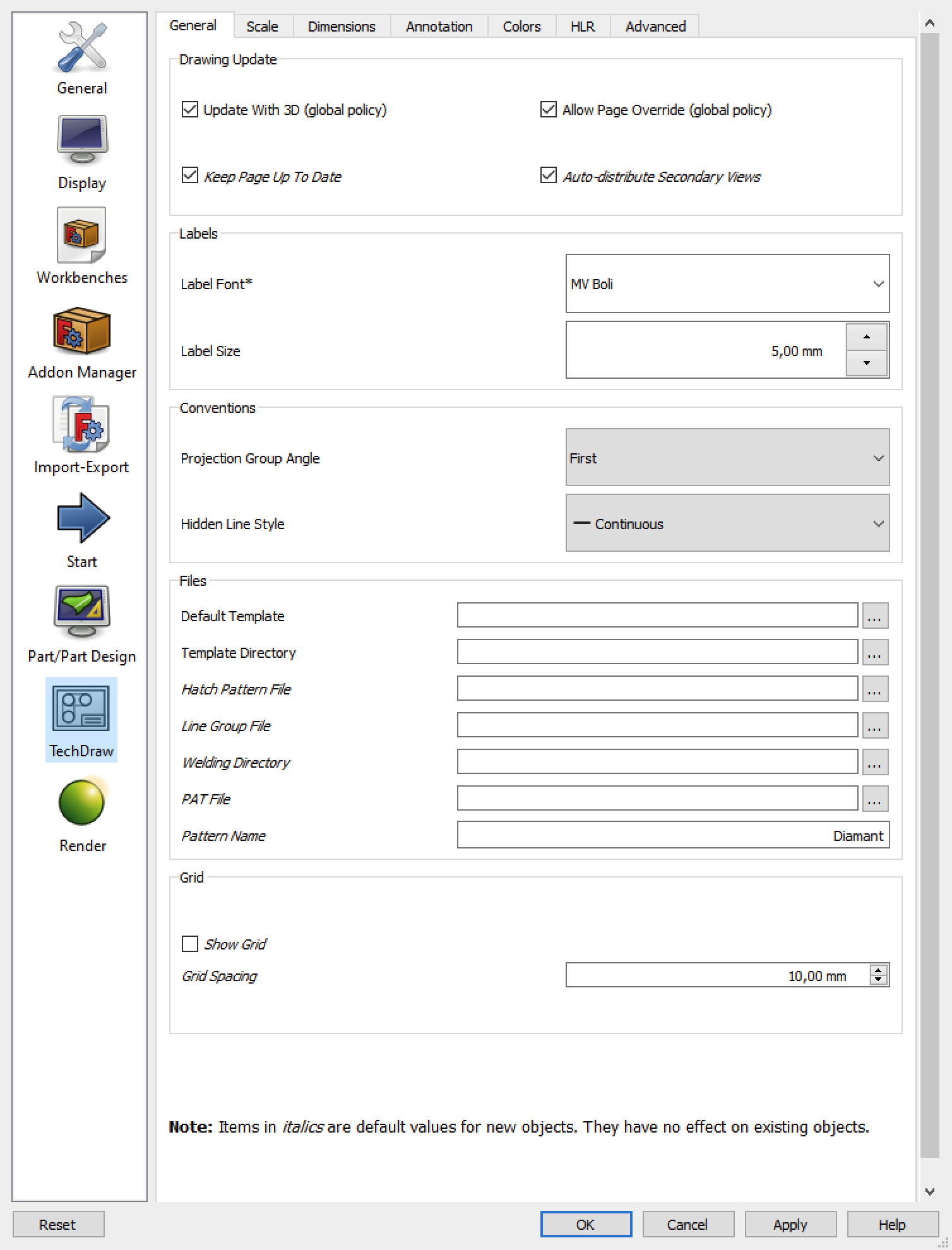[Issue] "Preference packs" table size spreads in height after enabling "Render" workbench ...