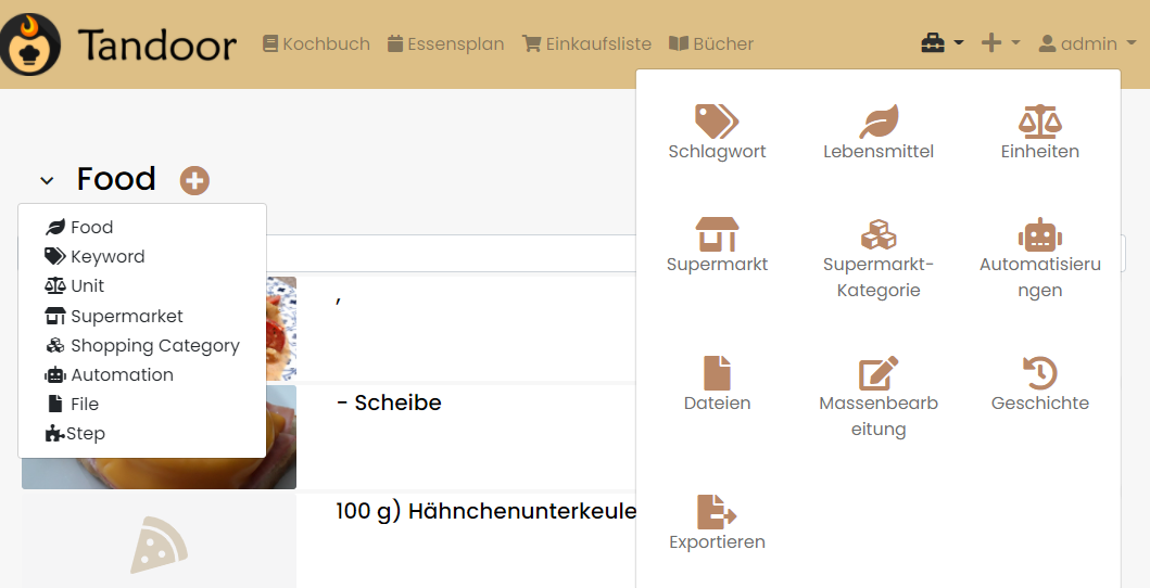 dropdown not in local language · Issue #1414 · TandoorRecipes/recipes · GitHub