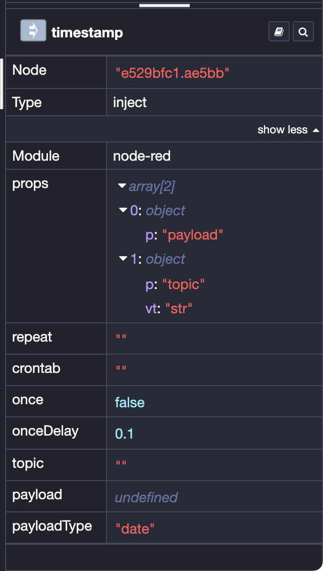 Opening an inject node settings triggers a change in the flow · Issue #3316 · node-red/node-red ...