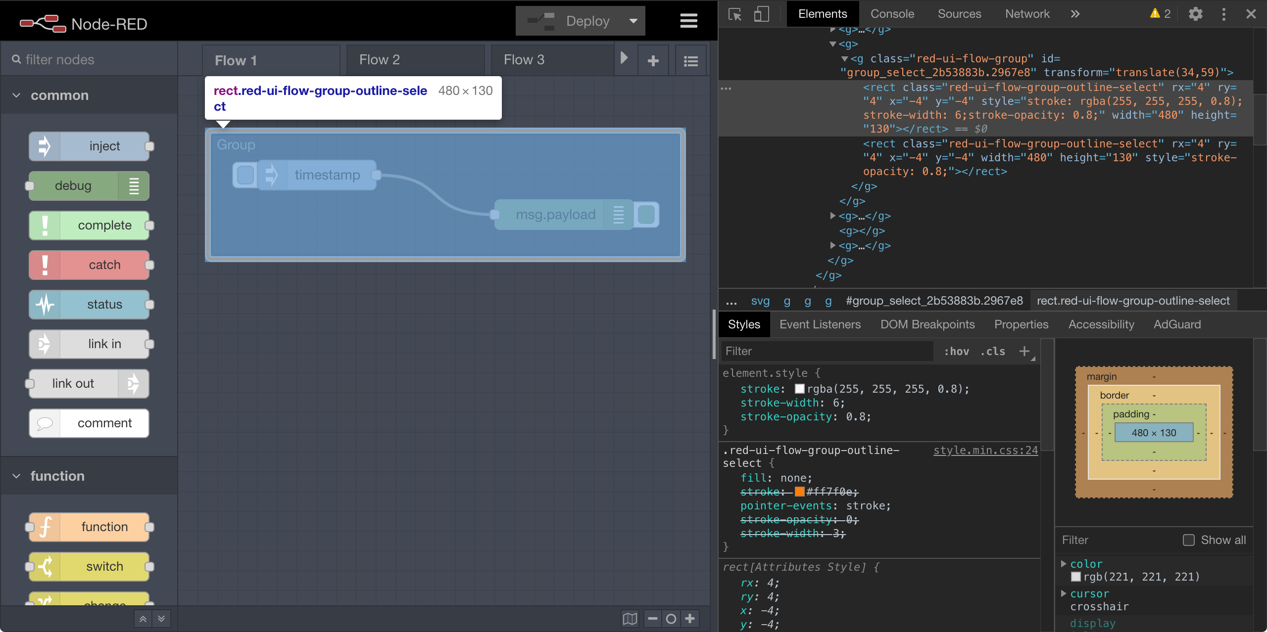 Hardcoded styles · Issue #2633 · node-red/node-red · GitHub