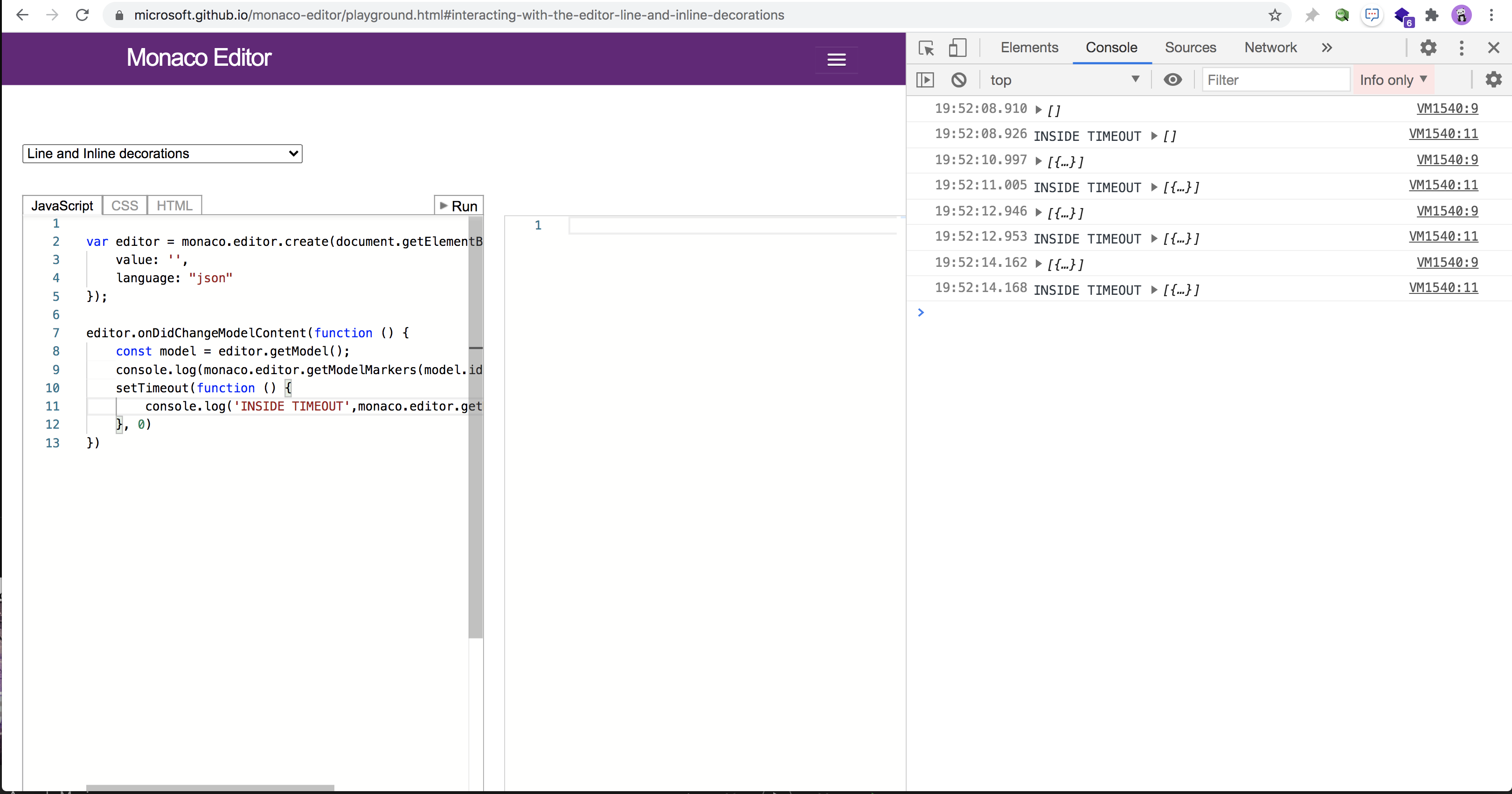 Model Markers when called onDidChangeModelContent is not synchronous · Issue #2323 · microsoft ...