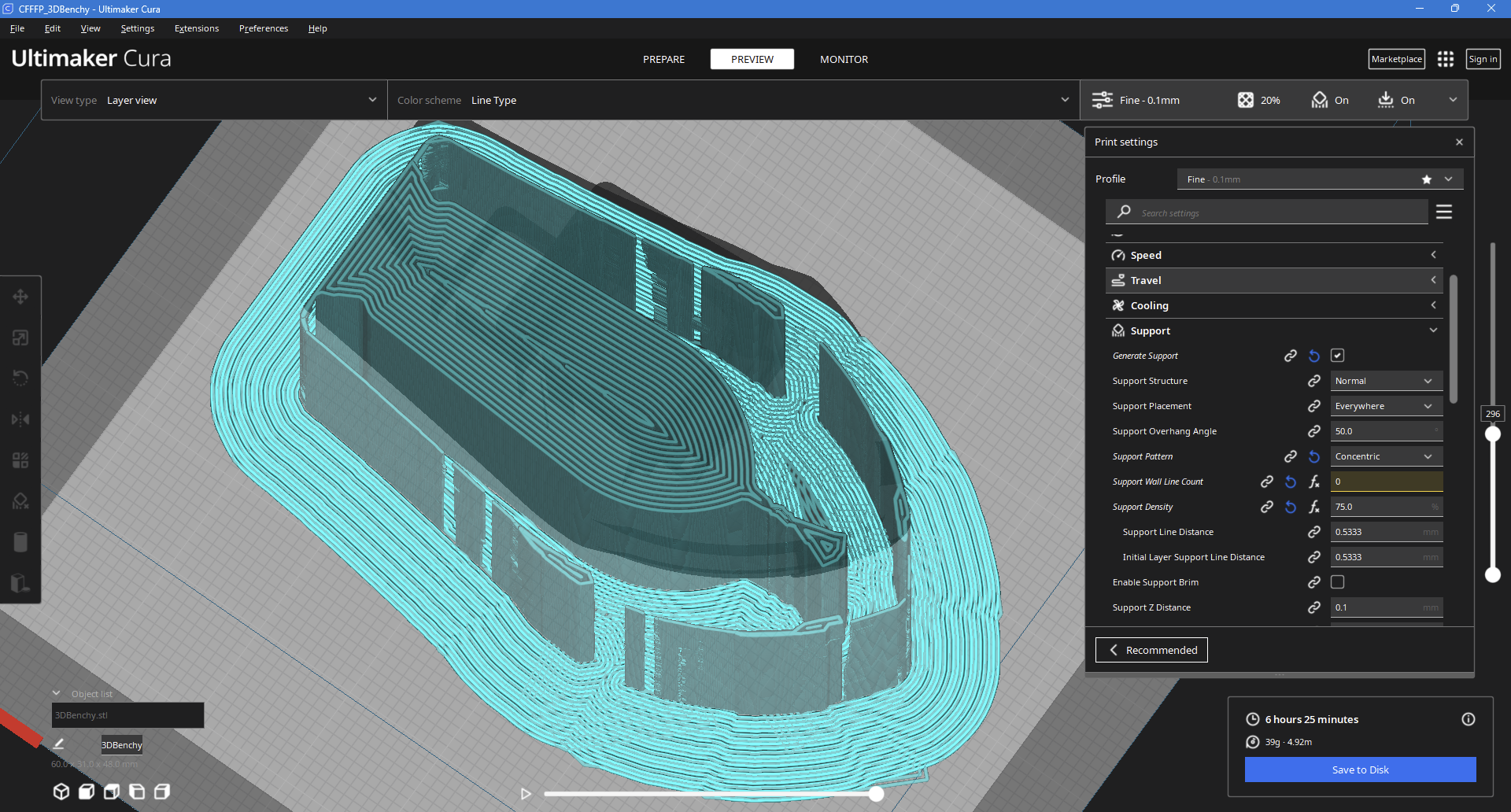 Concentric support density doesn't work since 5.0 · Issue #14628 ...