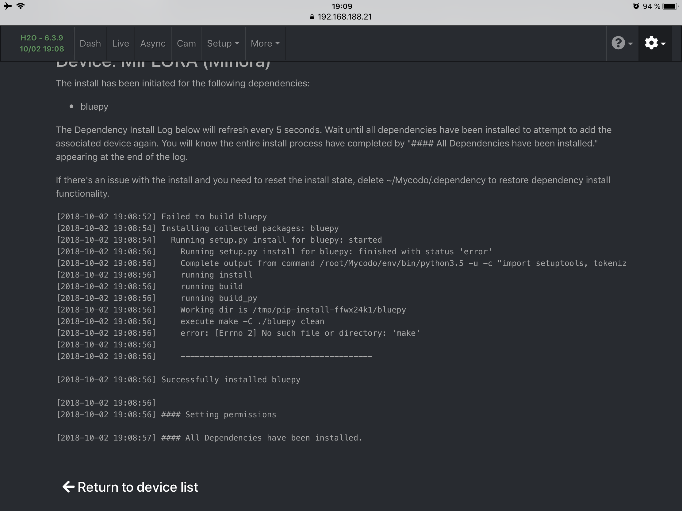 Xiamo bluepy · Issue #540 · kizniche/Mycodo · GitHub