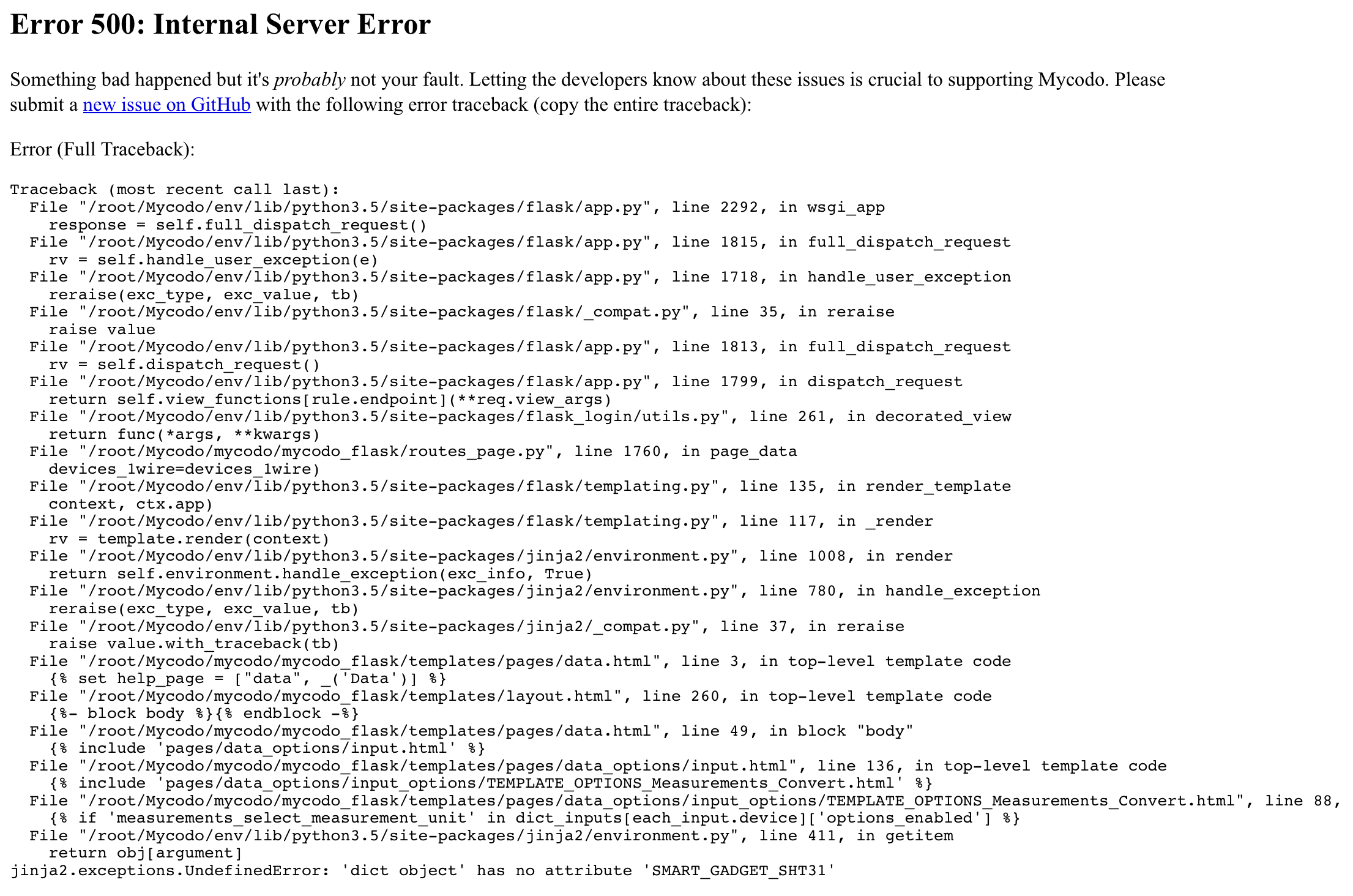 SHT 31 Smart Gadget · Issue #588 · kizniche/Mycodo · GitHub