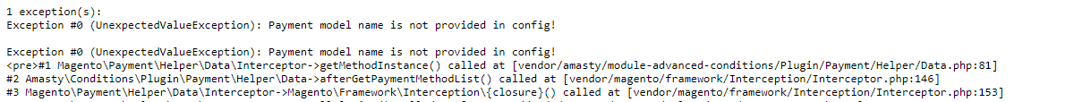 Payment model name is not provided in config! · Issue #33766 · magento/magento2 · GitHub