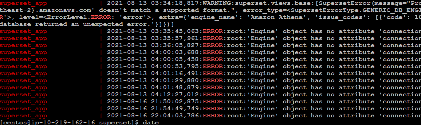 Can Read data from Athena table, but not able to create Dataset · Issue ...