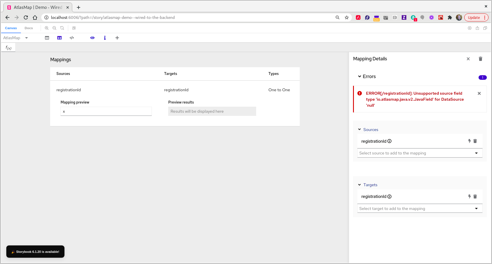 Backend server NPE from dataSource Ref in preview · Issue #2590 · atlasmap/atlasmap · GitHub