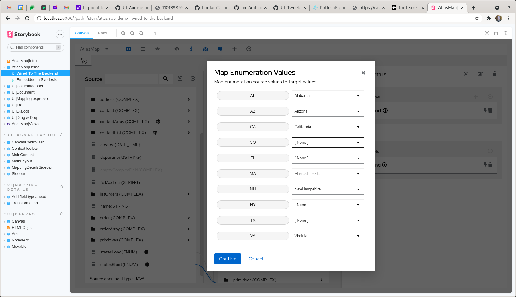UI: Tweek the lookup table/enum mapper dialog · Issue #2858 · atlasmap/atlasmap · GitHub
