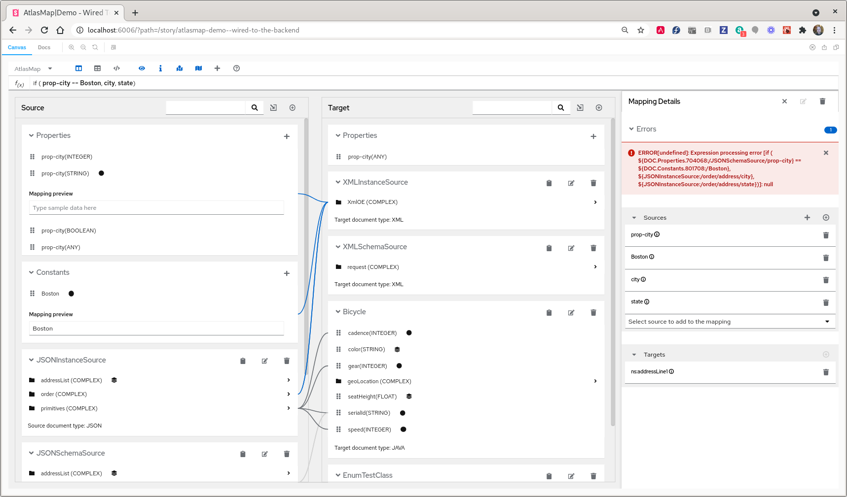Mapping preview fails · Issue #2977 · atlasmap/atlasmap · GitHub