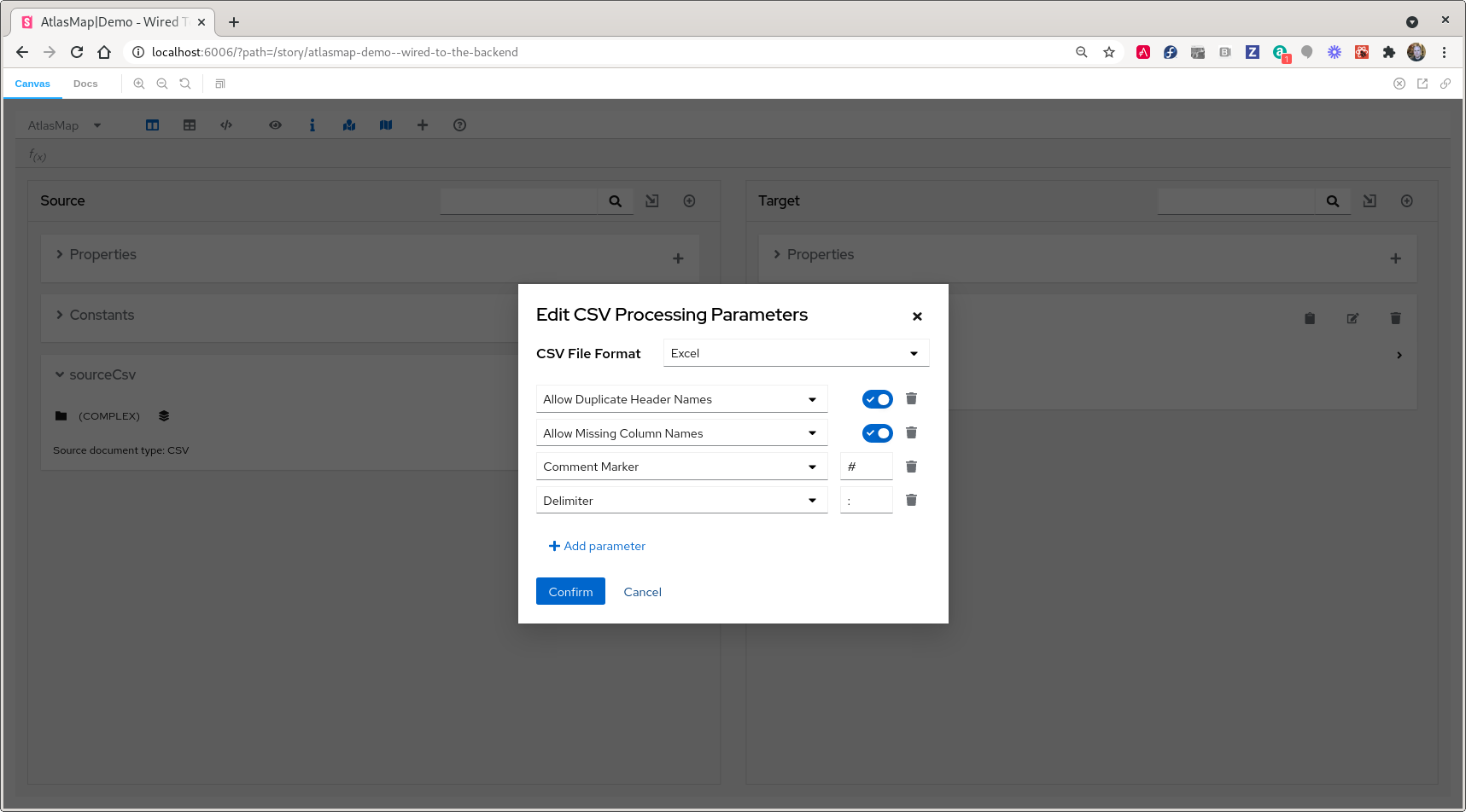Clicking `Cancel` in `ParametersDialog` looses previously choosen parameters · Issue #2990 ...