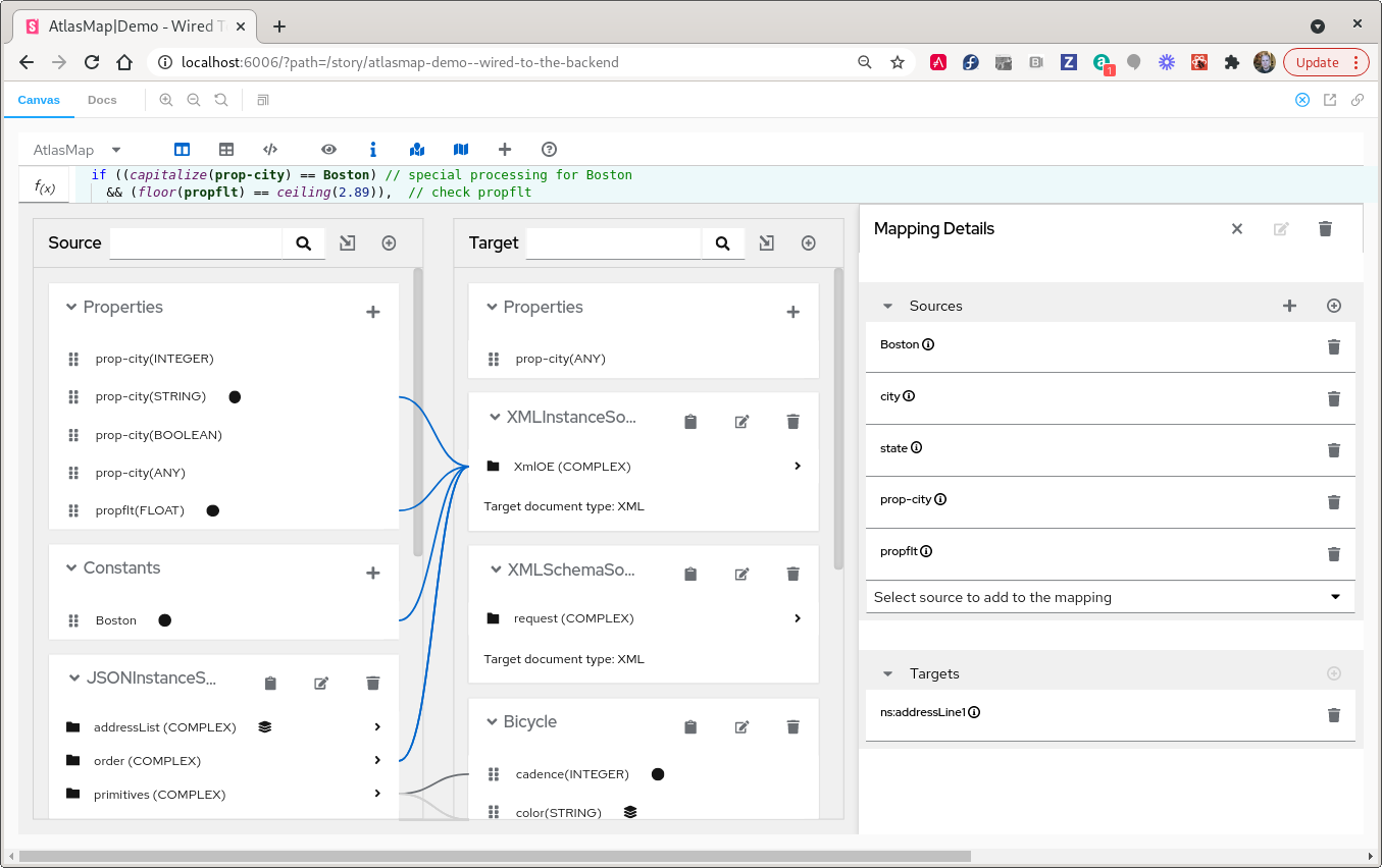 [RFE] - Expand conditional expression box editor window when in focus. · Issue #3484 · atlasmap ...