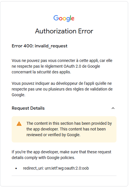 Redirecturi Urnietfwgoauth20oob · Issue 346 · Toklandyoutube