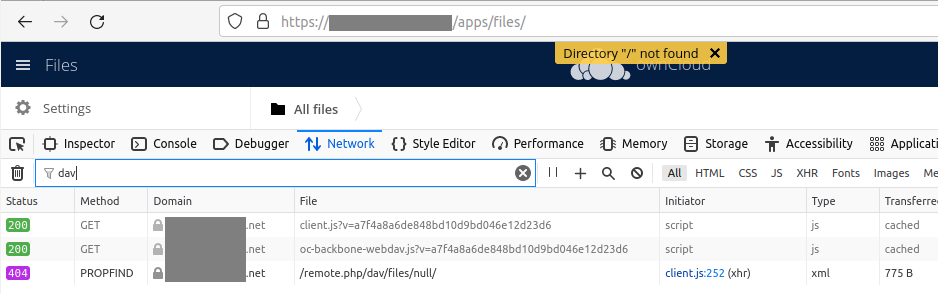 Any chance to stop using PROPFIND for webdav? · Issue #40541 · owncloud/core · GitHub