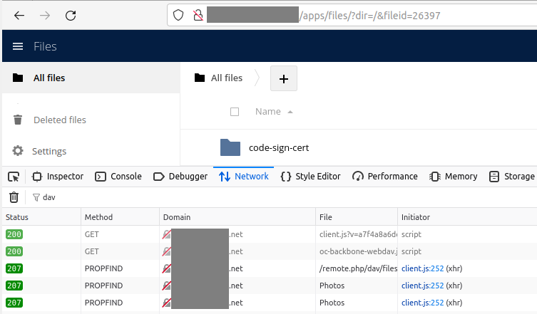 Any chance to stop using PROPFIND for webdav? · Issue #40541 · owncloud/core · GitHub