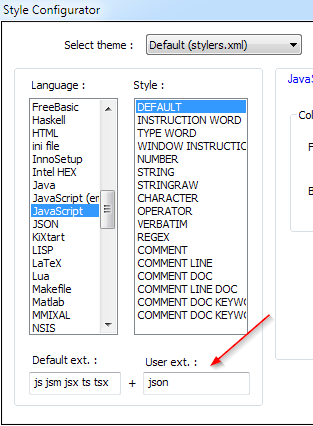 When disable JSON language files with .json ext still parsed as JSON · Issue #8035 · notepad ...